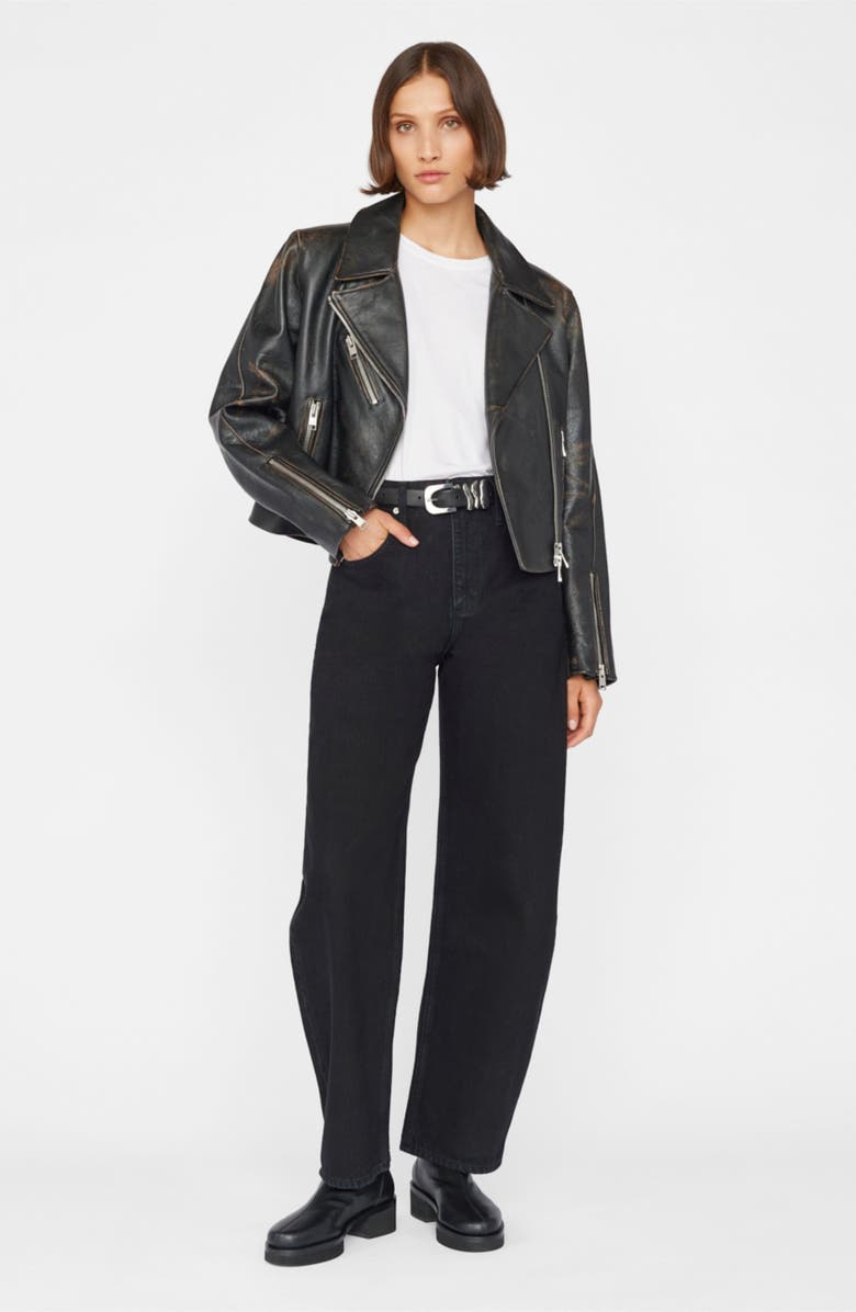 FRAME High Waist Long Barrel Jeans | Nordstromrack