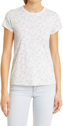 rag & bone Julie Floral Organic Cotton Top | Nordstrom