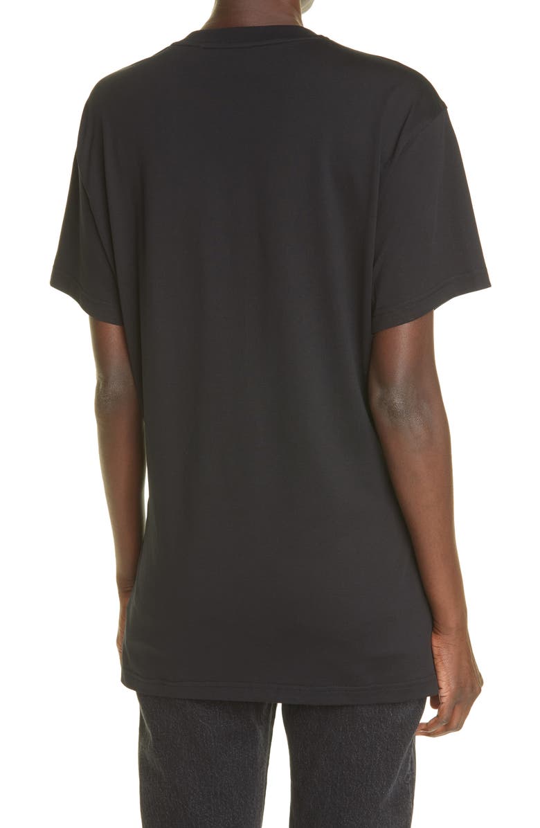 Burberry Virginia Oversize Cutout Logo Graphic Tee | Nordstromrack