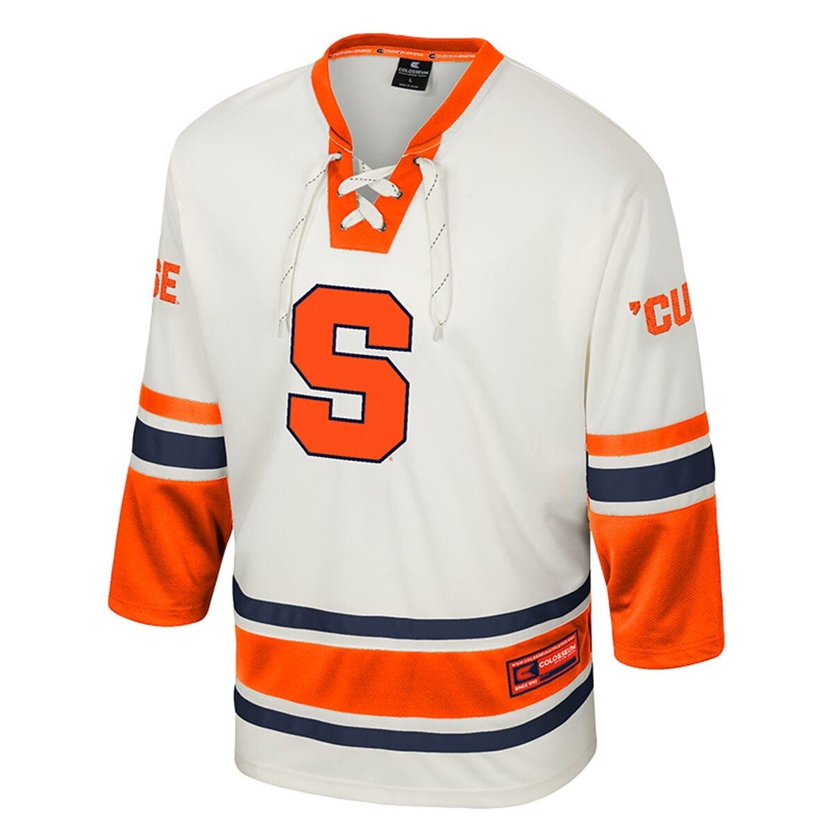 COLOSSEUM Men's Colosseum Cream Syracuse Orange Puck Proud Fashion ...
