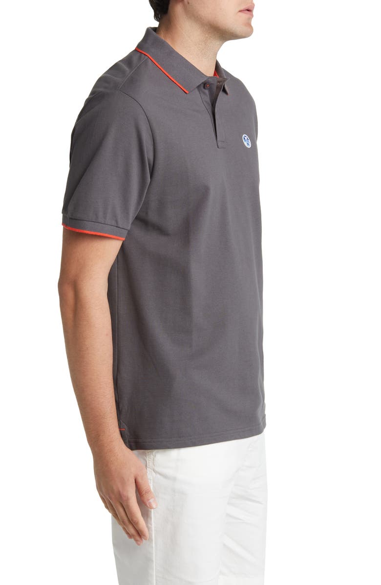 NORTH SAILS Tipped Stretch Cotton Polo | Nordstromrack