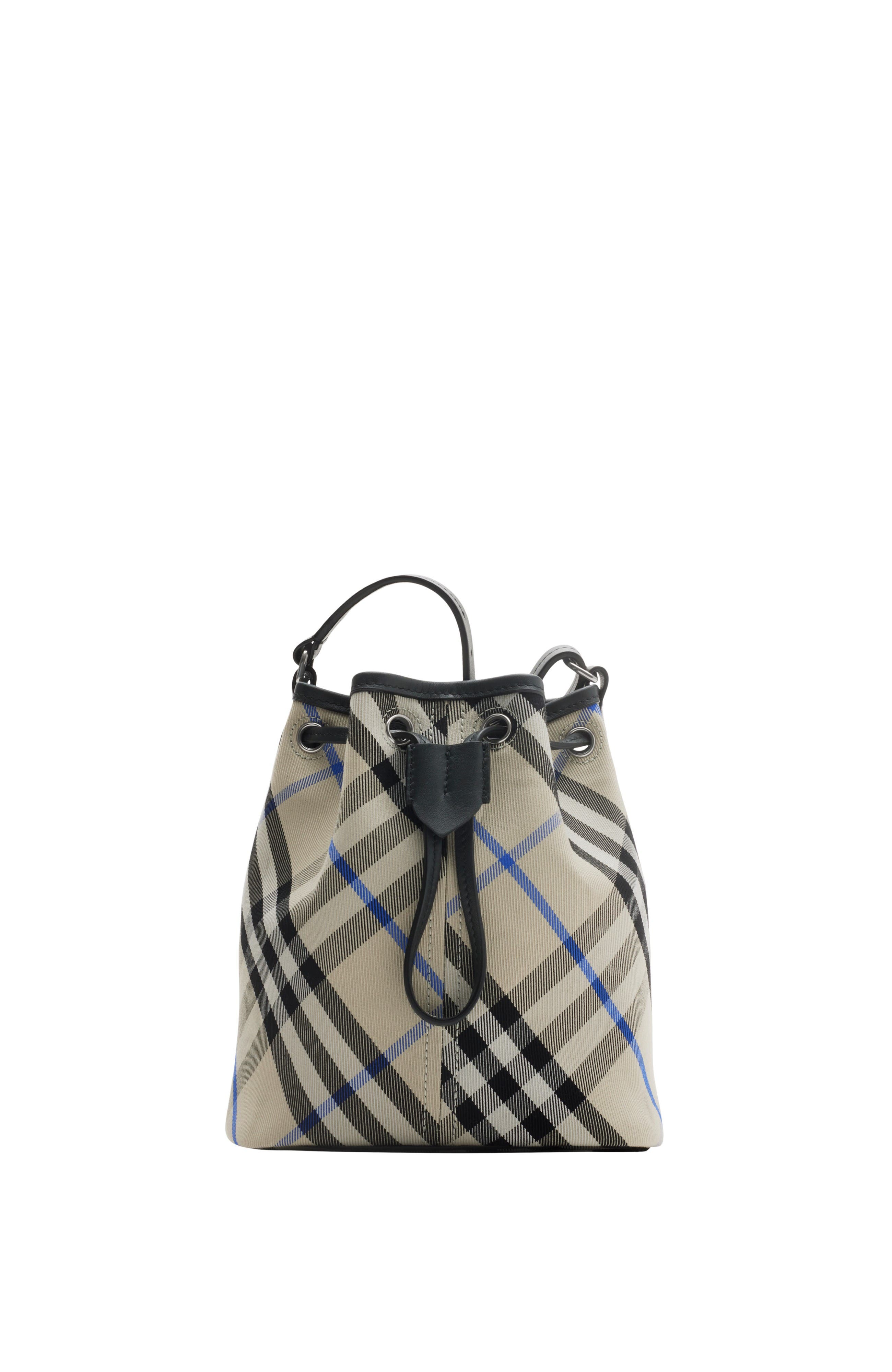 Burberry Mini Check Bucket Bag | Nordstrom