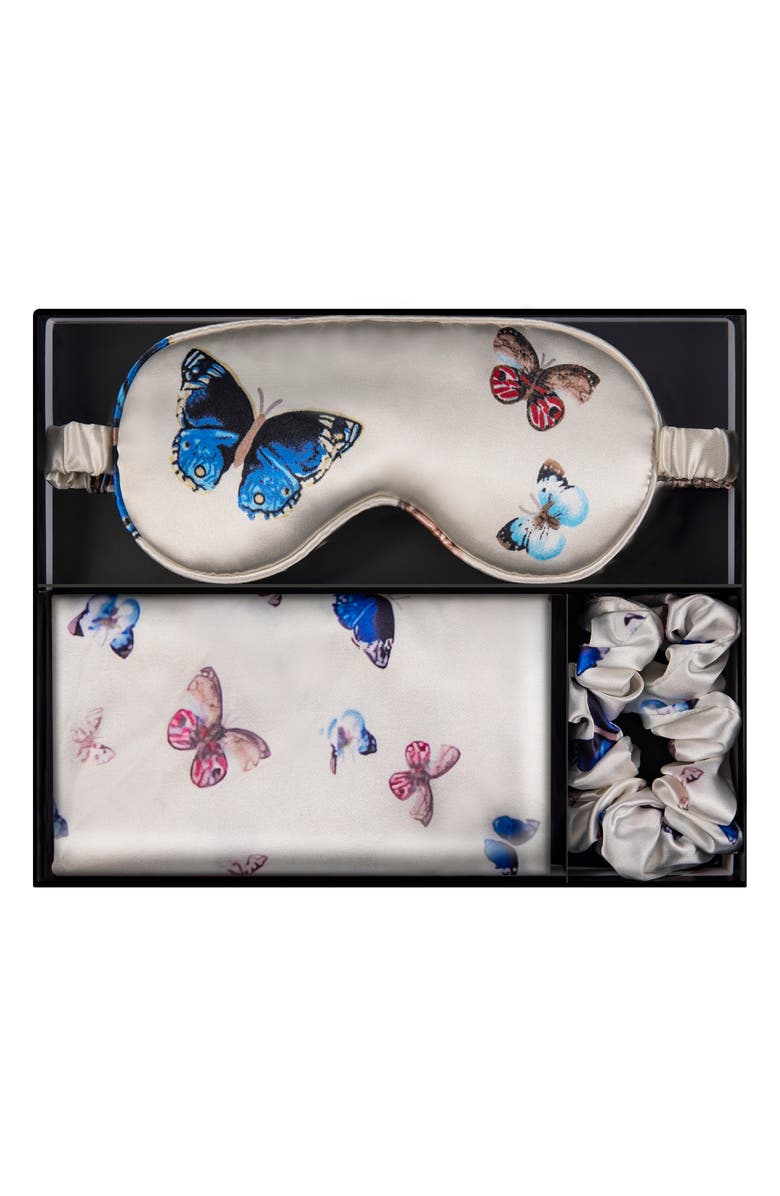 Market Fresh Beauty Silk Sleep Mask, Pillowcase & Scrunchie Set ...