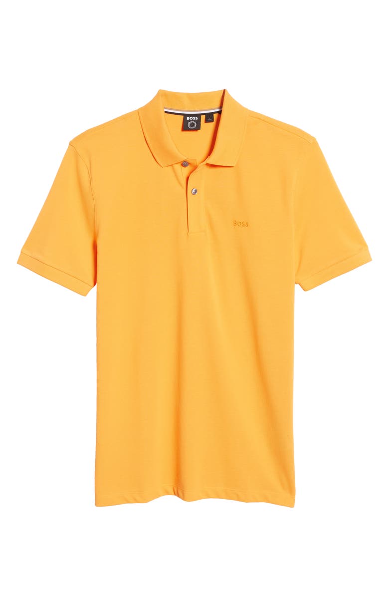 BOSS Pallas Solid Piqué Polo | Nordstromrack