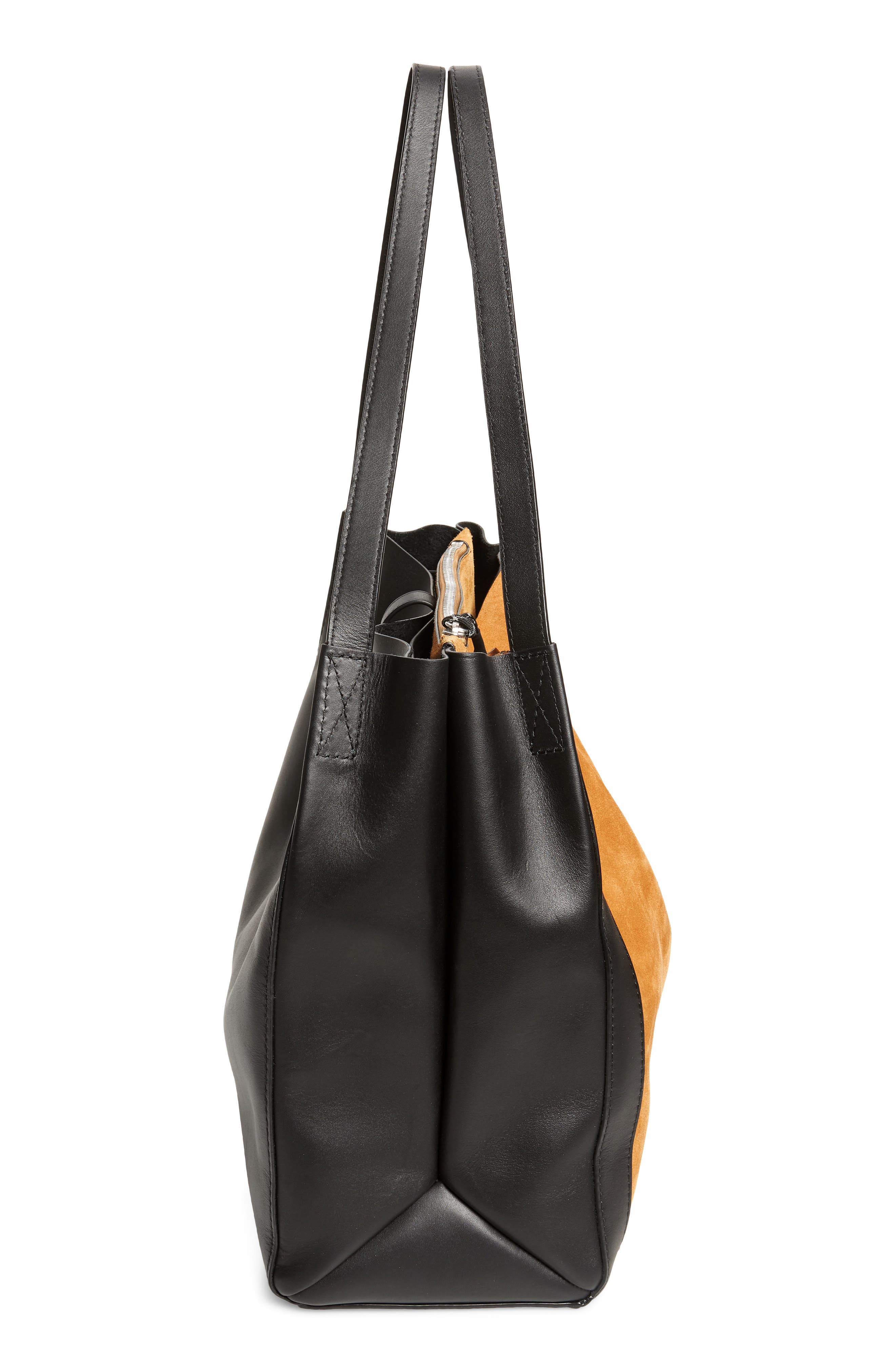 rag & bone Passenger Suede & Leather Tote | Nordstromrack