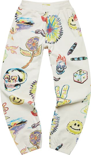 MARKET SMILEY® Coloring Book Sweatpants | Nordstromrack
