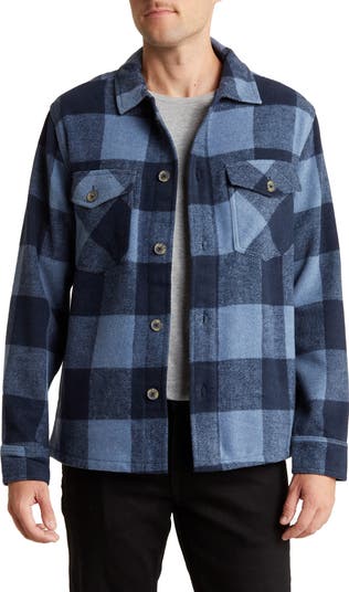 RDI Double Pocket Plaid Shacket | Nordstromrack