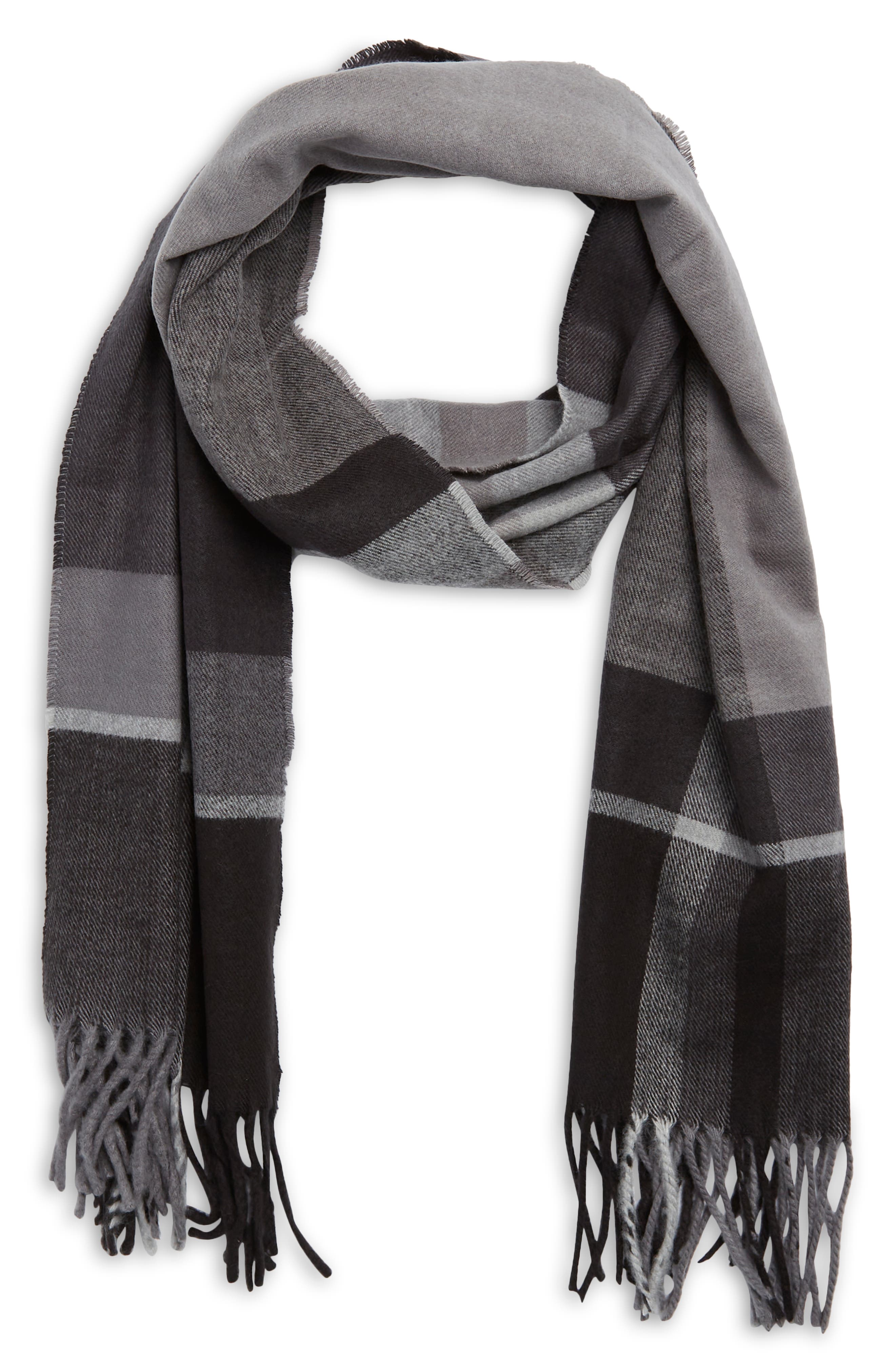STEWART OF SCOTLAND Colorblock Scarf | Nordstromrack