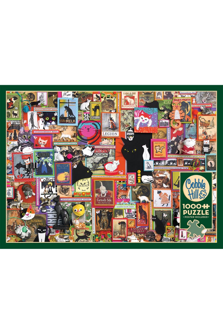 1000 Piece Puzzle Catsville Reference Poster Included | Nordstrom
