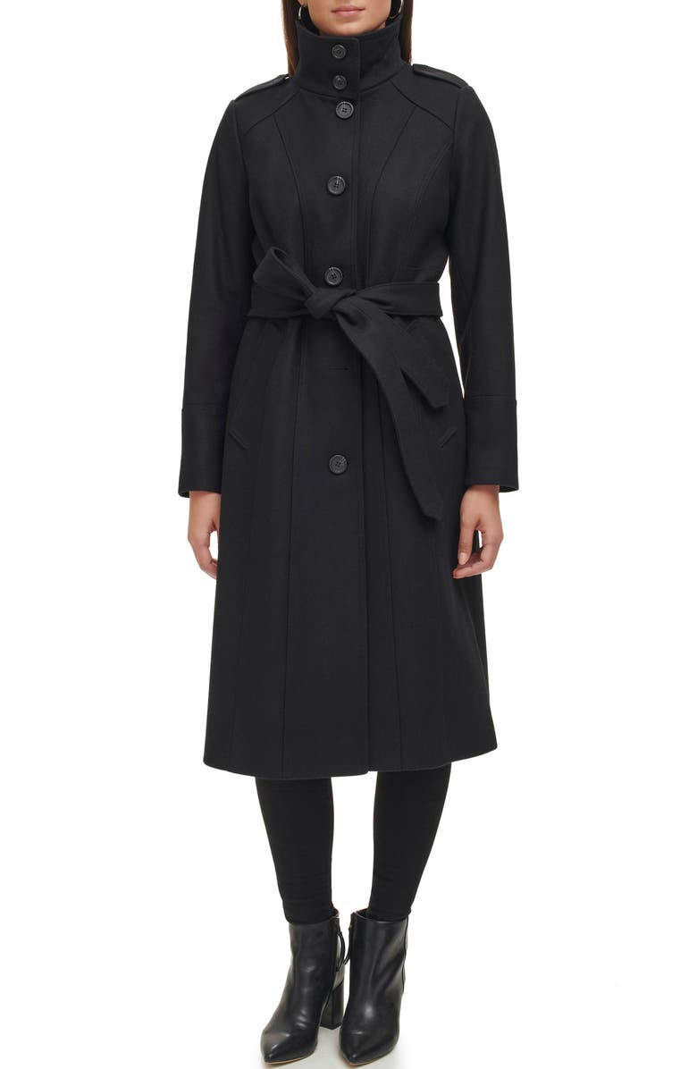 Kenneth Cole New York Military Wool Blend Coat | Nordstromrack