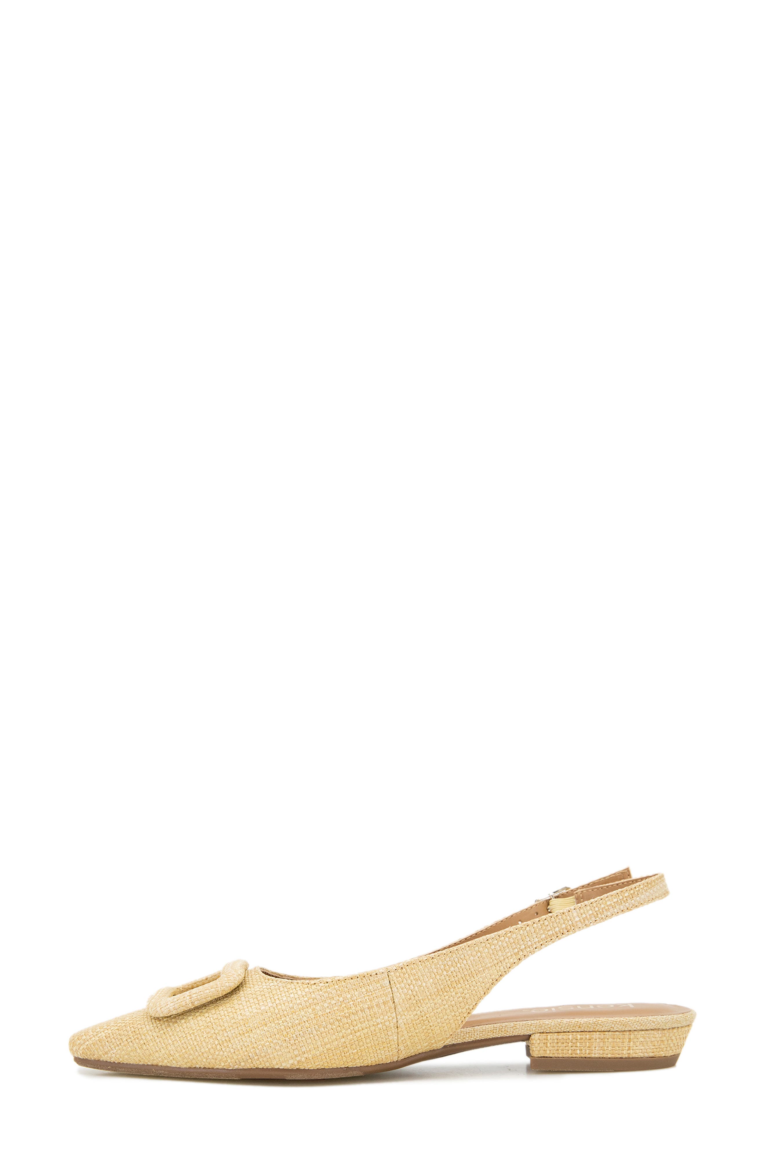 Kensie Poppy Pointed Toe Slingback Flat (Women) | Nordstromrack