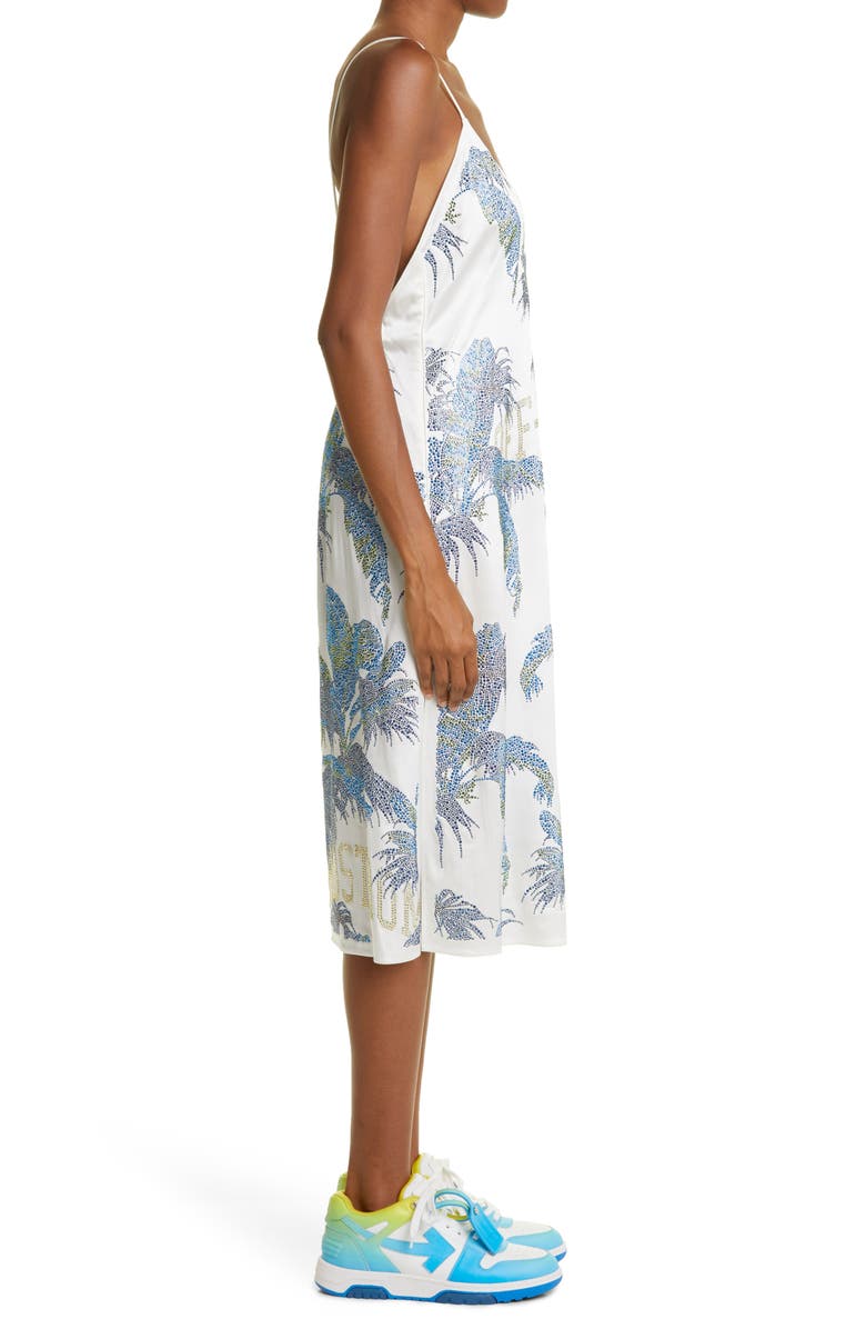 Off-White Gender Inclusive Beaded Jungle Print Slipdress | Nordstromrack