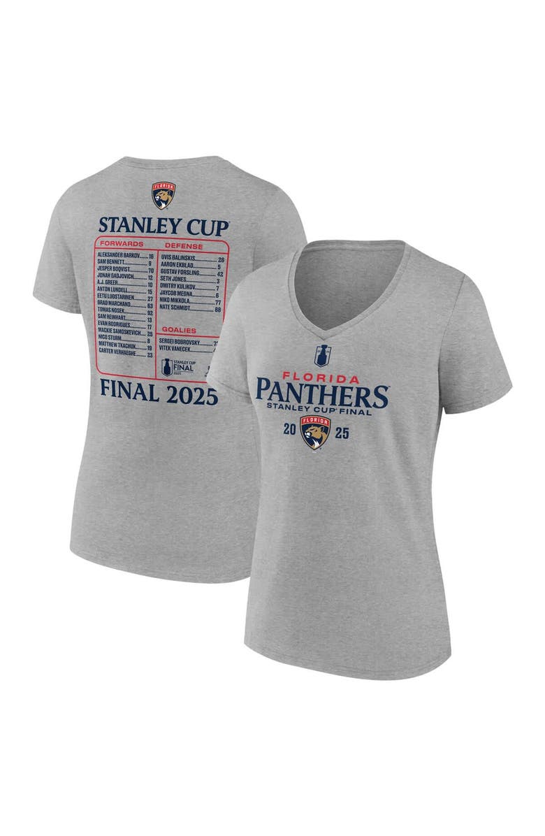 FANATICS Women's Fanatics Heather Gray Florida Panthers 2025 Stanley ...