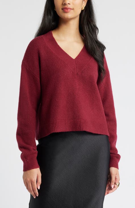 Women's Red Pullover Sweaters | Nordstrom