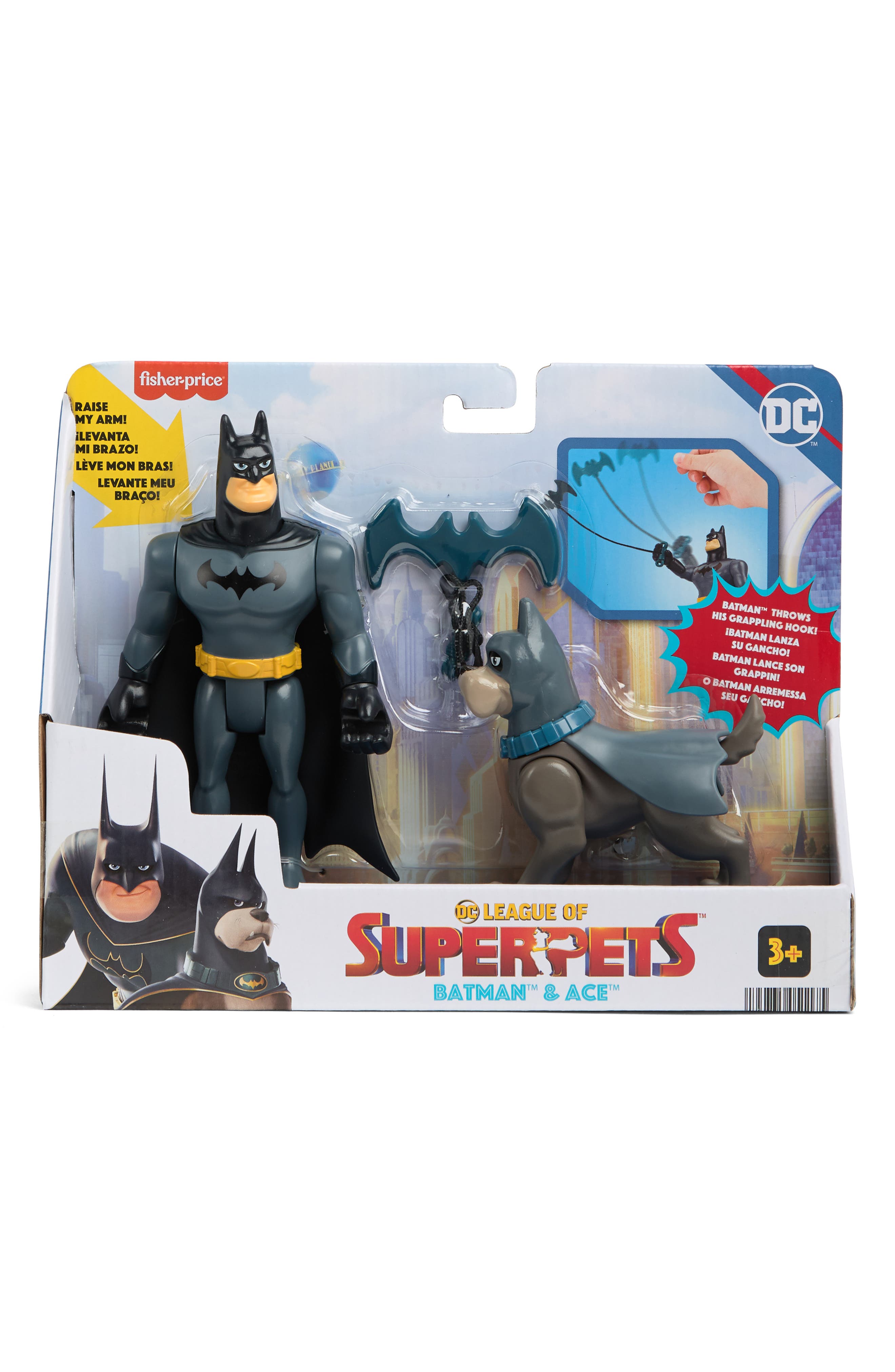 FISHER PRICE Kids' DC Super Pets Hero Toy Set | Nordstromrack