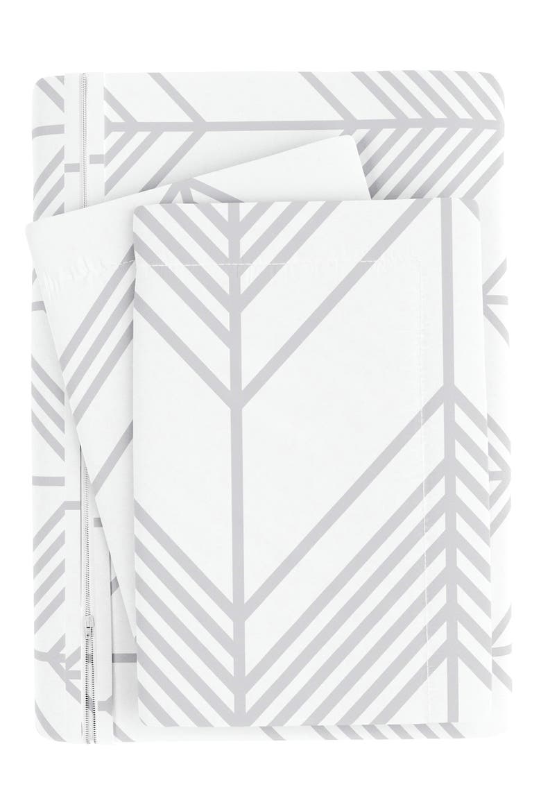 Premium Ultra Soft Alps Chevron Pattern 3-Piece Duvet Cover Set ...