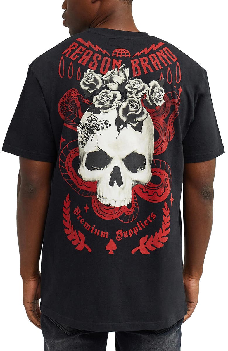 Reason Tattoo Skull Graphic T-Shirt | Nordstromrack