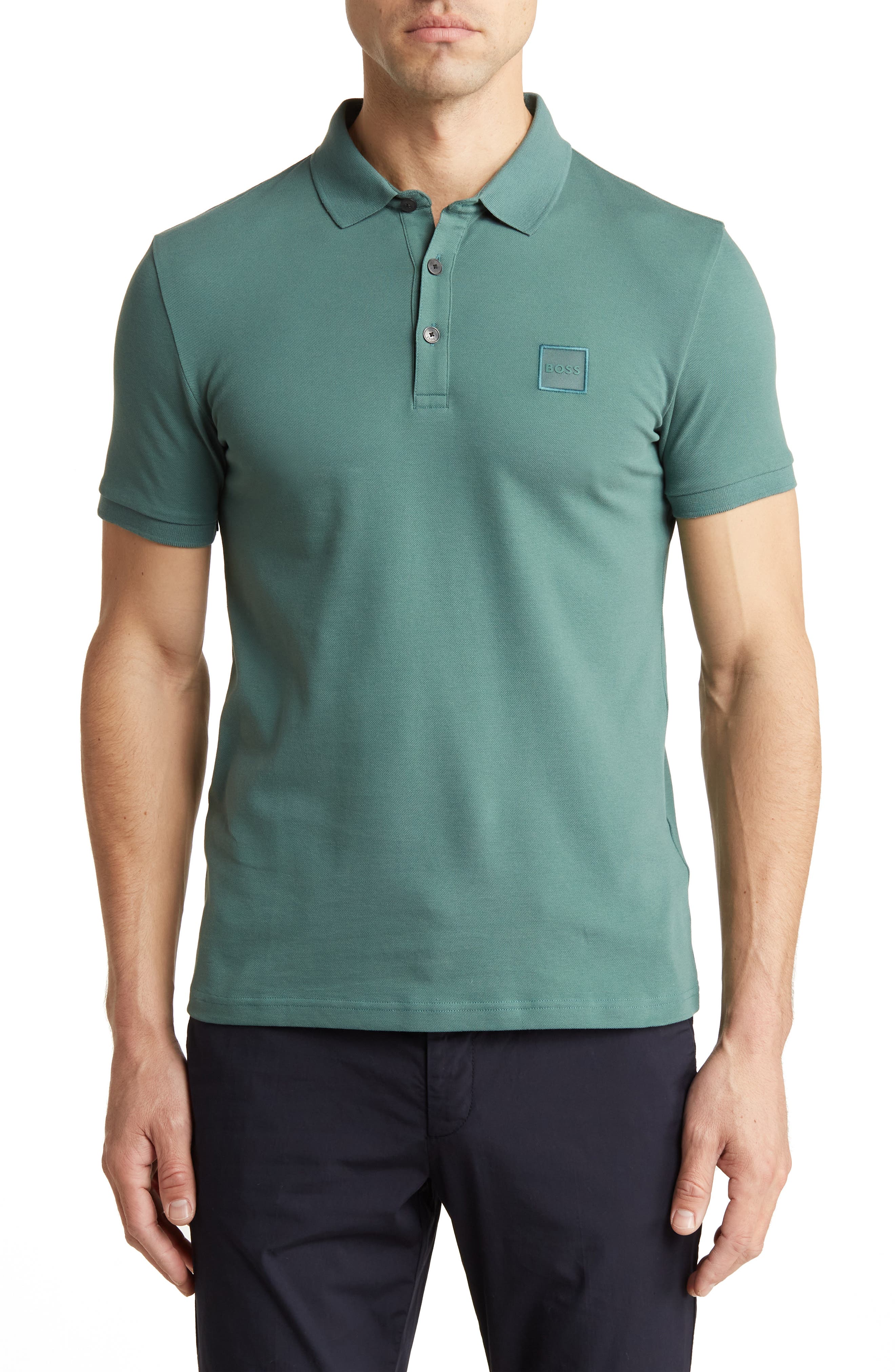 BOSS Passenger Stretch Cotton Polo | Nordstromrack