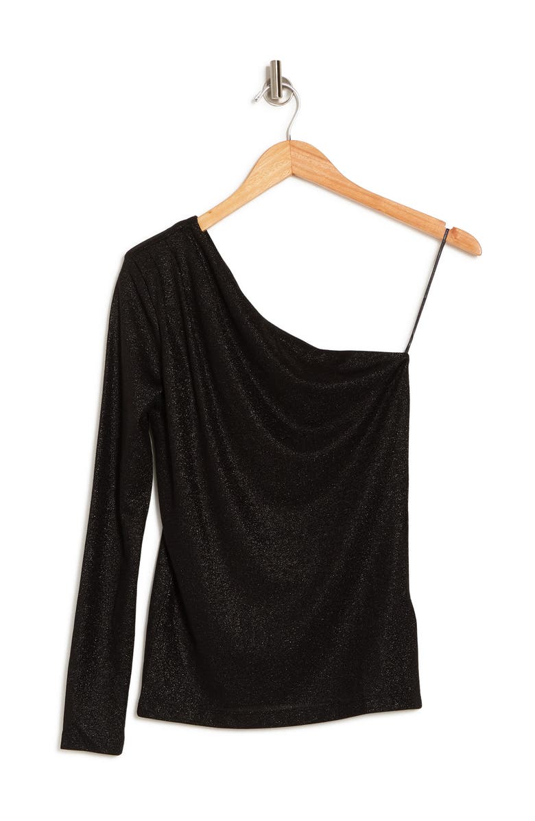 Reiss Joss Glitter One-Shoulder Top | Nordstromrack