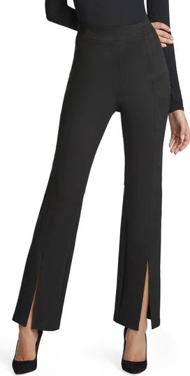 Commando Front Slit Faux Suede Leggings | Nordstrom