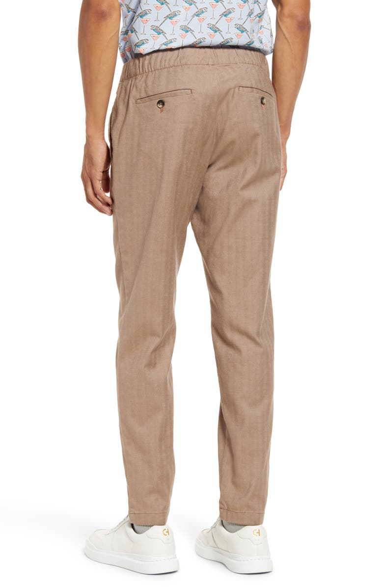 Bonobos Off Duty Yarn Dyed Cotton Blend Pants | Nordstrom