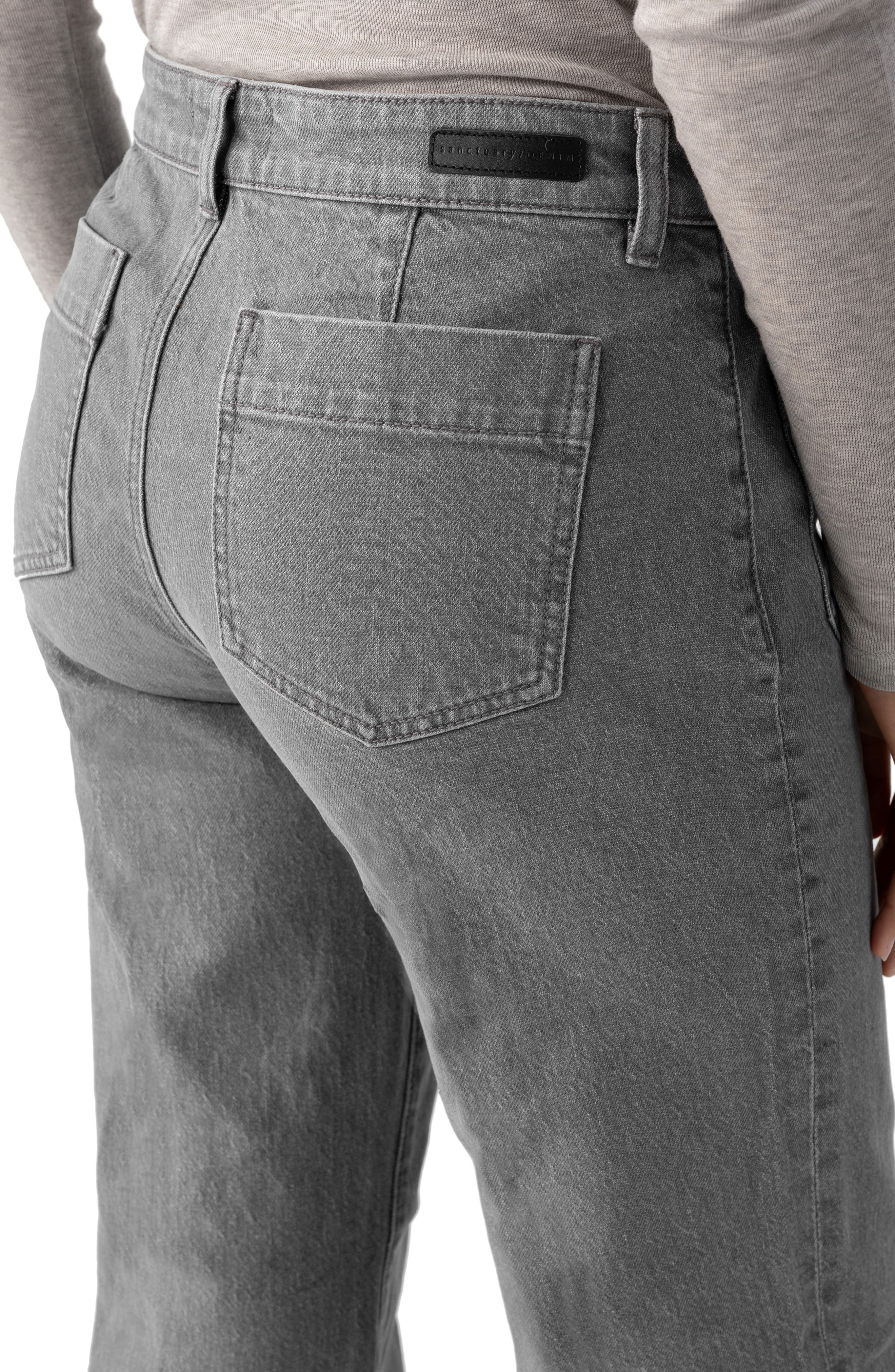 Sanctuary The Marine Patch Pocket Wide Leg Jeans | Nordstromrack
