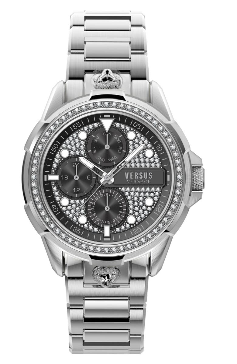 VERSUS Versace Arrondissement Chronograph Bracelet Watch, 46mm | Nordstrom