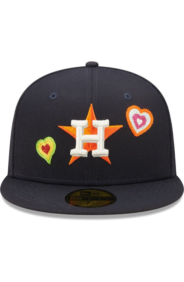 New Era Men's New Era Navy Houston Astros Cooperstown Collection Chain ...