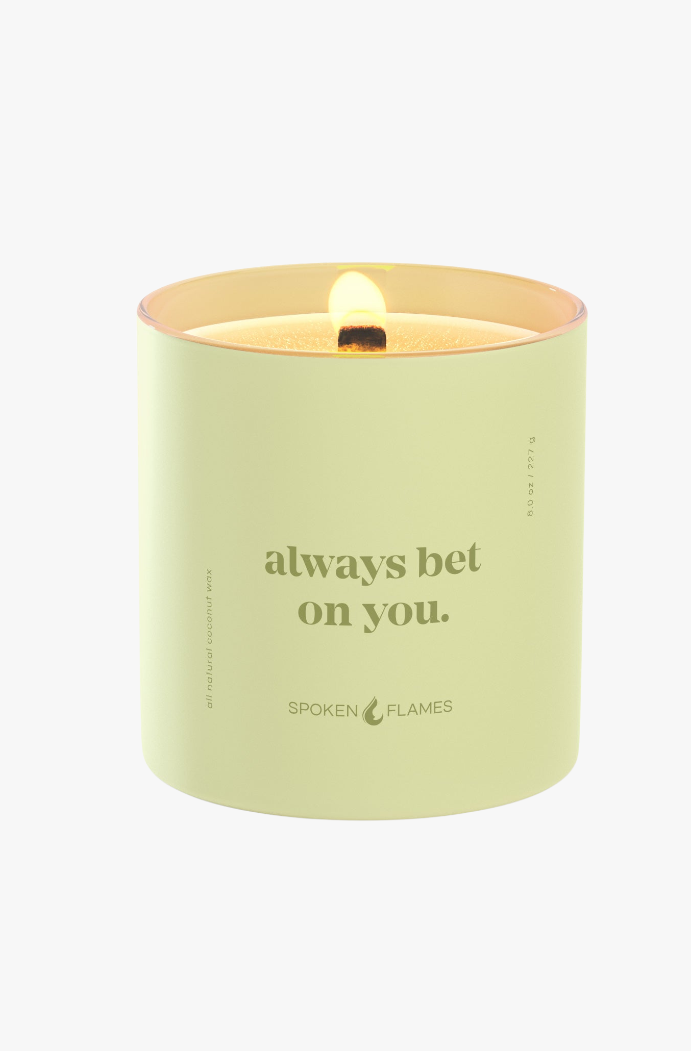 Spoken Flames Always Bet on You Candle | Nordstrom