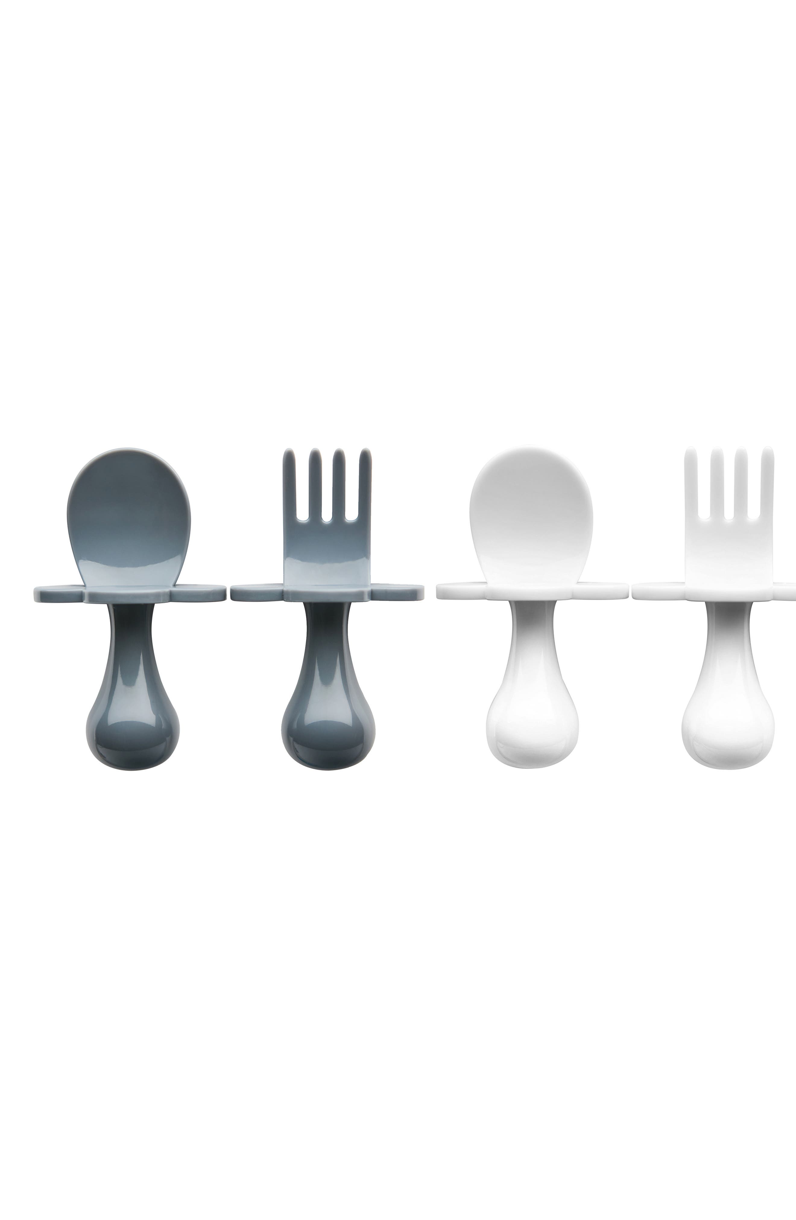 Grabease 2-Pack Self Feeding Fork & Spoon Set | Nordstrom