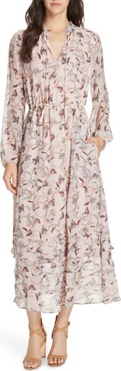 Dolan Frances Floral Silk Maxi Dress | Nordstrom