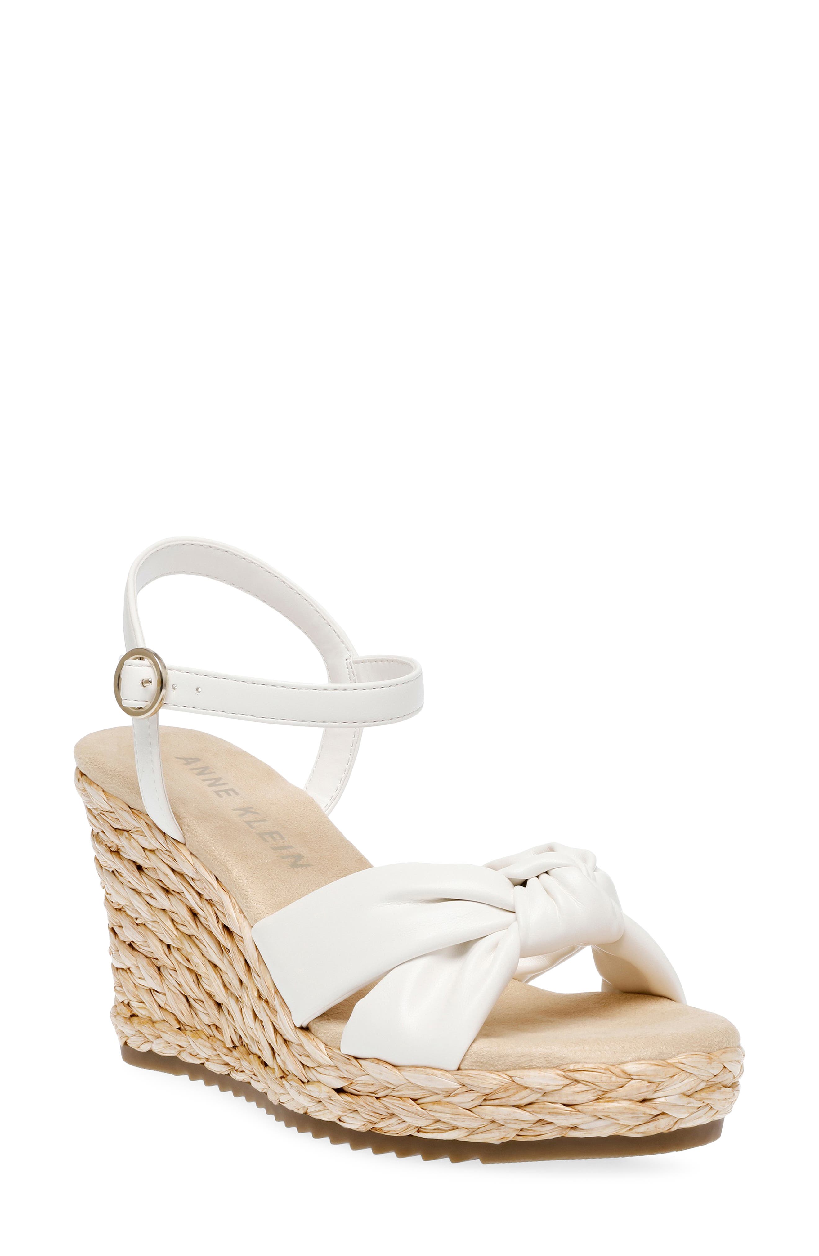 Anne Klein Wintour Espadrille Wedge Sandal (Women) | Nordstromrack