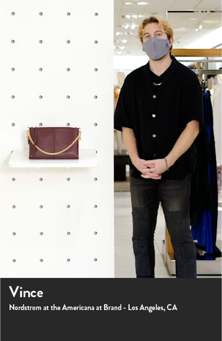 AllSaints Eve Convertible Leather Crossbody Bag | Nordstromrack
