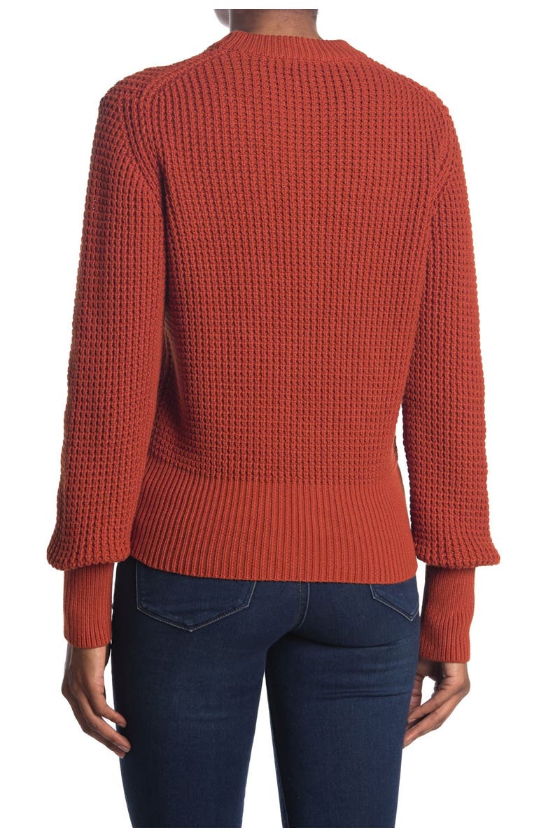 French Connection Luna Mozart Waffle Knit Sweater | Nordstromrack