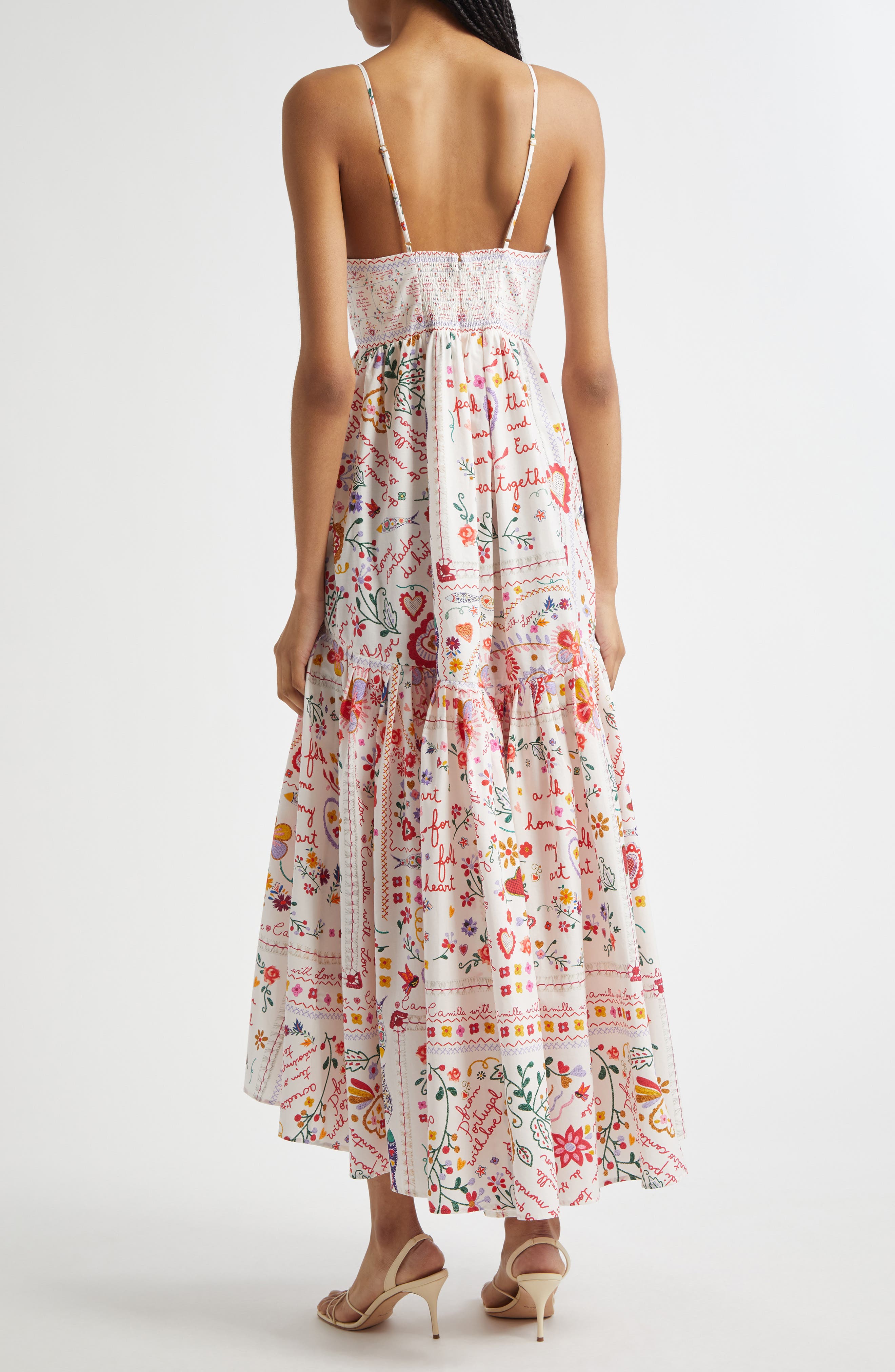 Tiered Organic Cotton Poplin Sundress (Women) | Nordstromrack