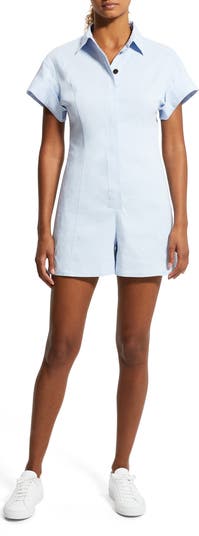 Theory Linen Blend Romper | Nordstromrack
