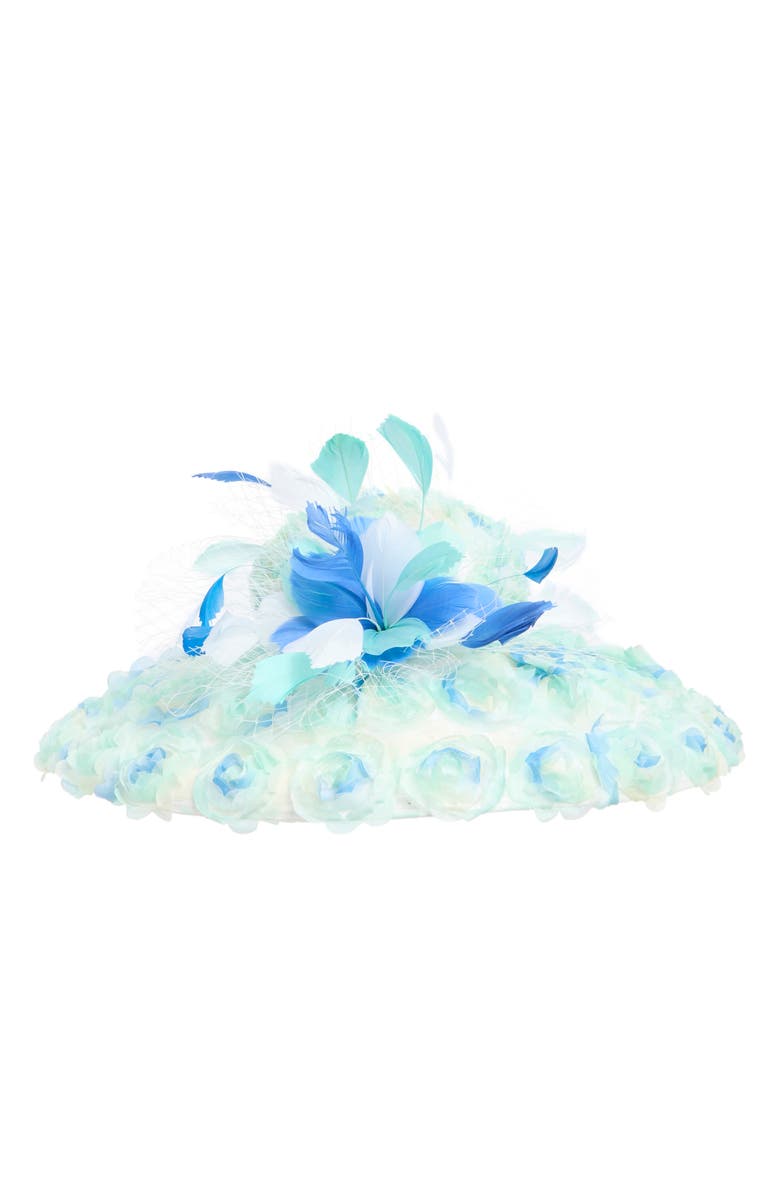 Collection XIIX Rosette Overlay Wide Brim Hat | Nordstromrack