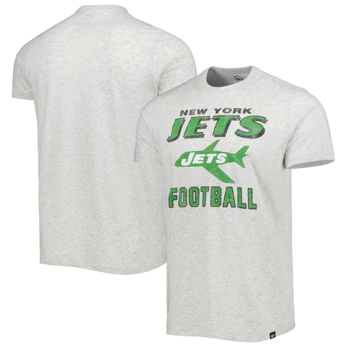 '47 Men's '47 Heathered Heather Gray New York Jets Dozer Franklin ...