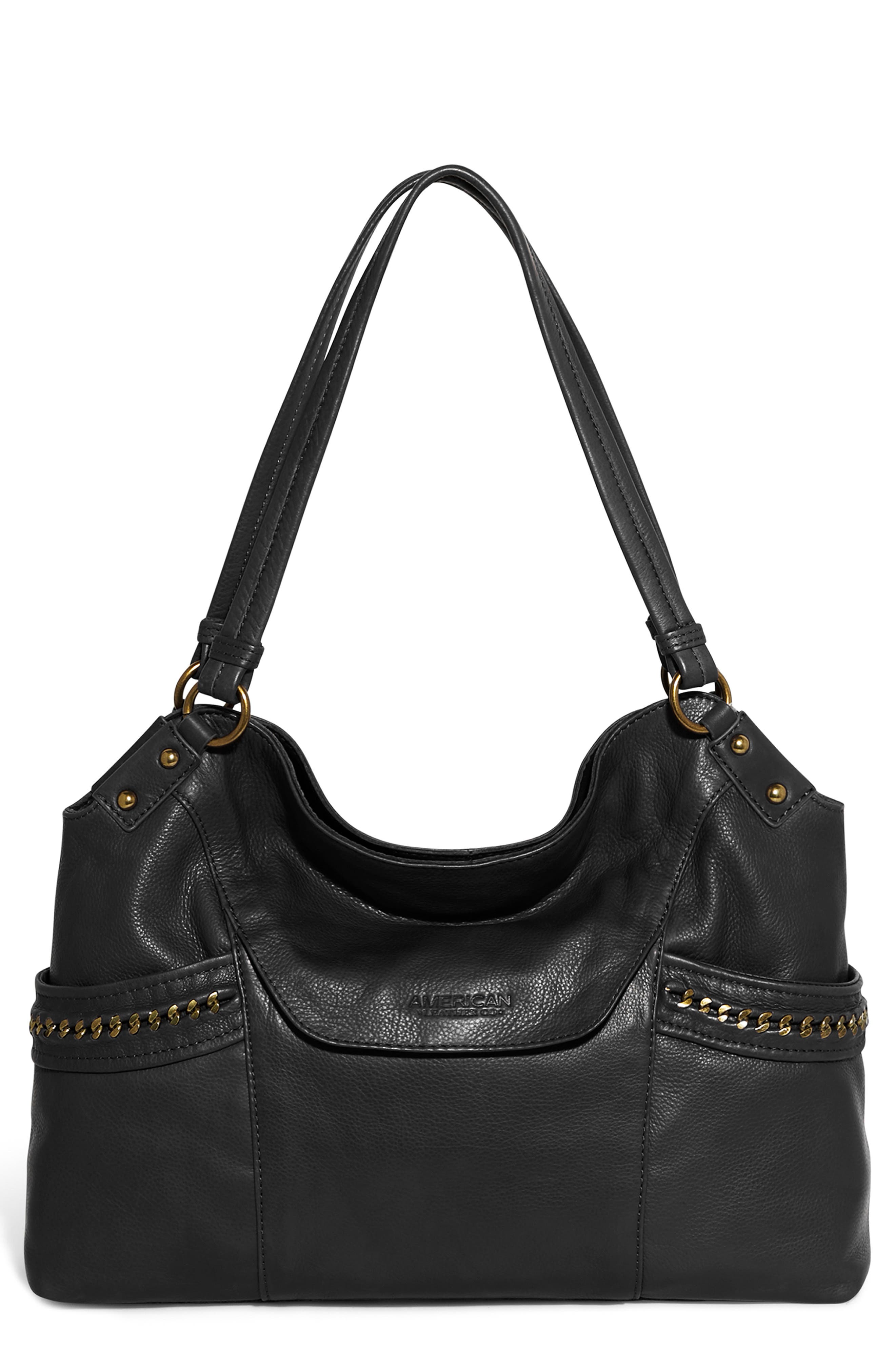 AMERICAN LEATHER CO. Sumner Leather Shoulder Bag | Nordstromrack
