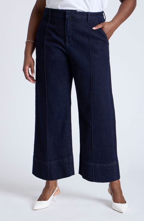 Women's Wide Leg Plus-Size Jeans | Nordstrom