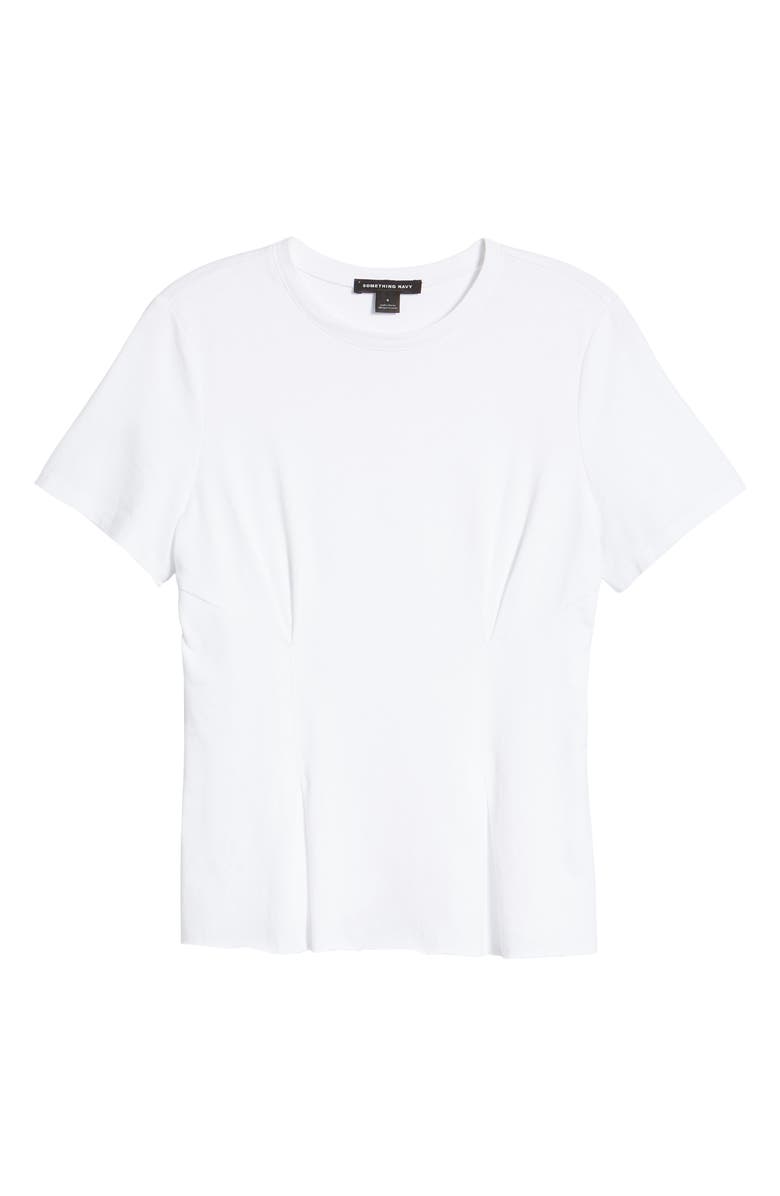 Something Navy Corset Detail Tee | Nordstromrack