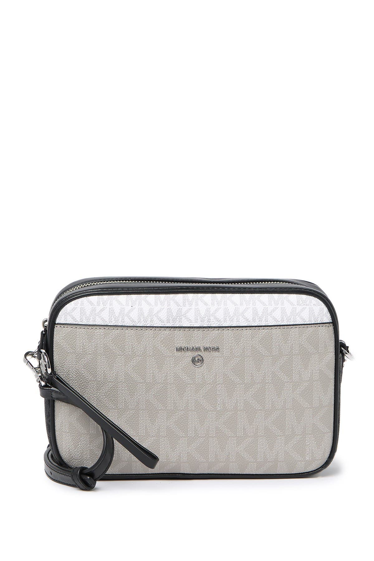 MICHAEL Michael Kors Jet Set charm Logo East West Camera Crossbody ...