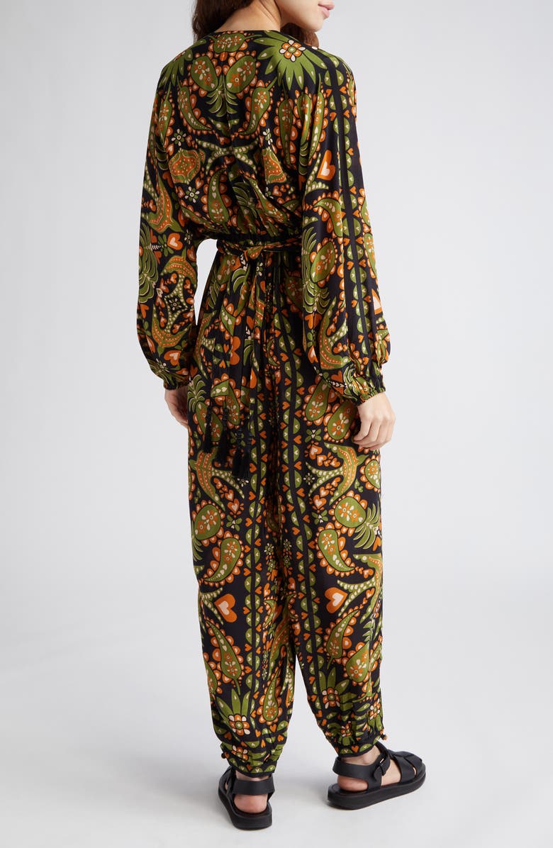 FARM Rio Martina Long Sleeve Jumpsuit | Nordstromrack
