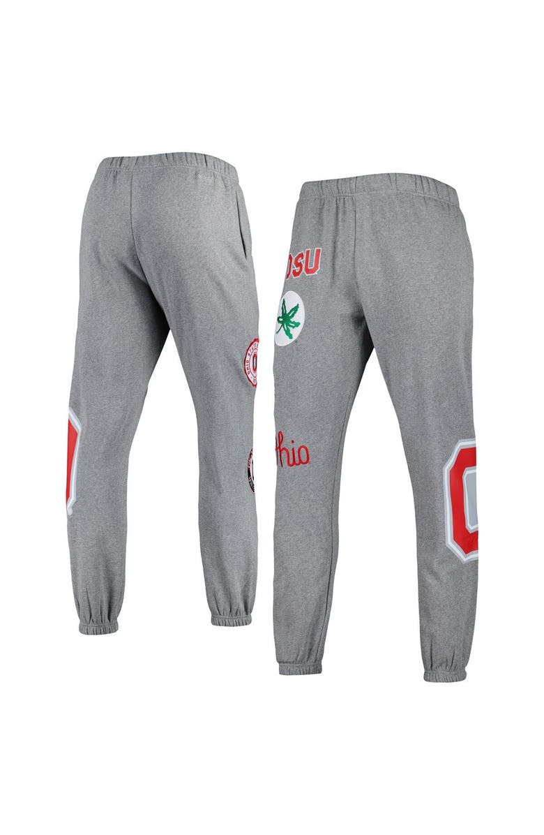 Mitchell & Ness Men's Mitchell & Ness Heather Gray Ohio State Buckeyes ...