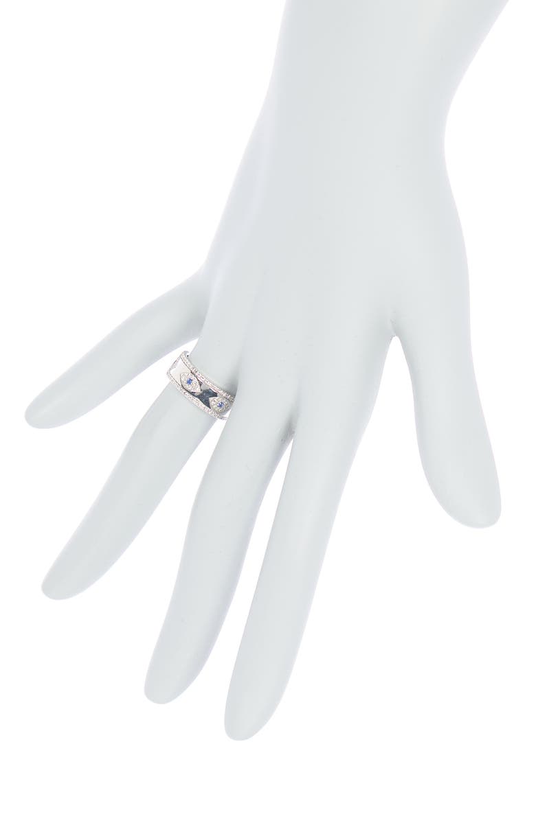EF Collection Multi Diamond Evil Eye Spinning Ring - 0.54 ctw ...