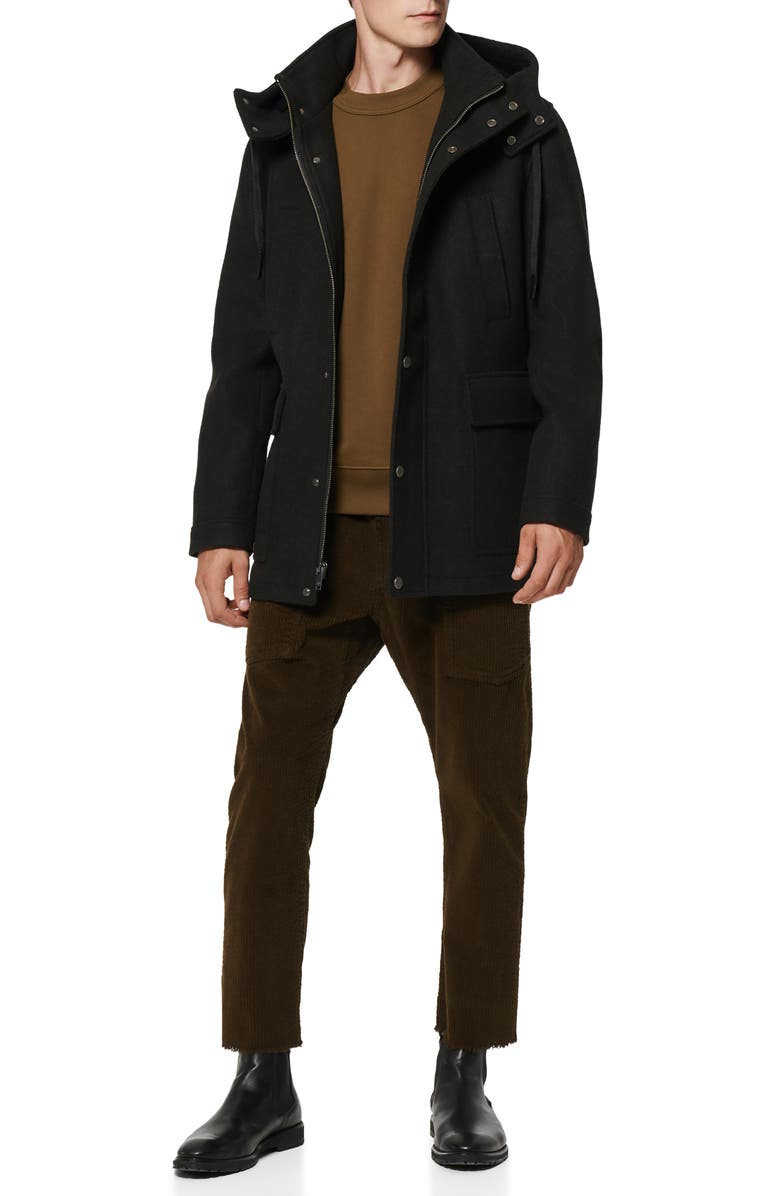 Andrew Marc Newport Parka with Genuine Shearling Lined Hood | Nordstrom