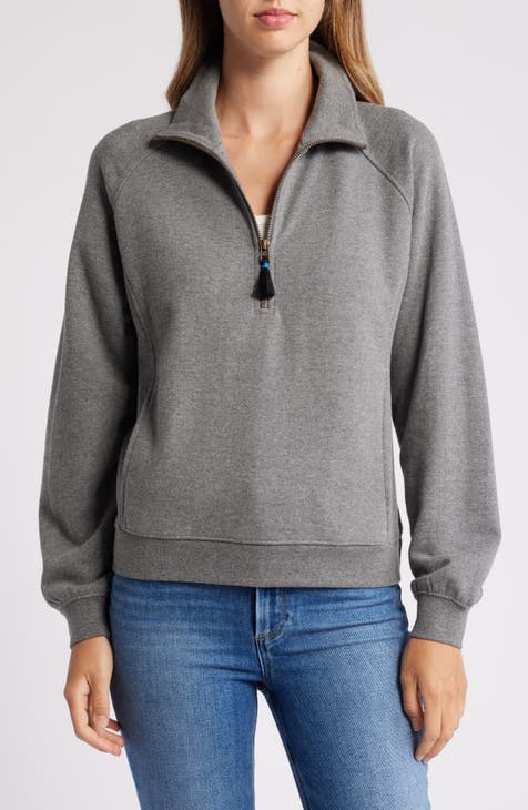 Women's Quarter Zip Sweatshirts & Hoodies | Nordstrom