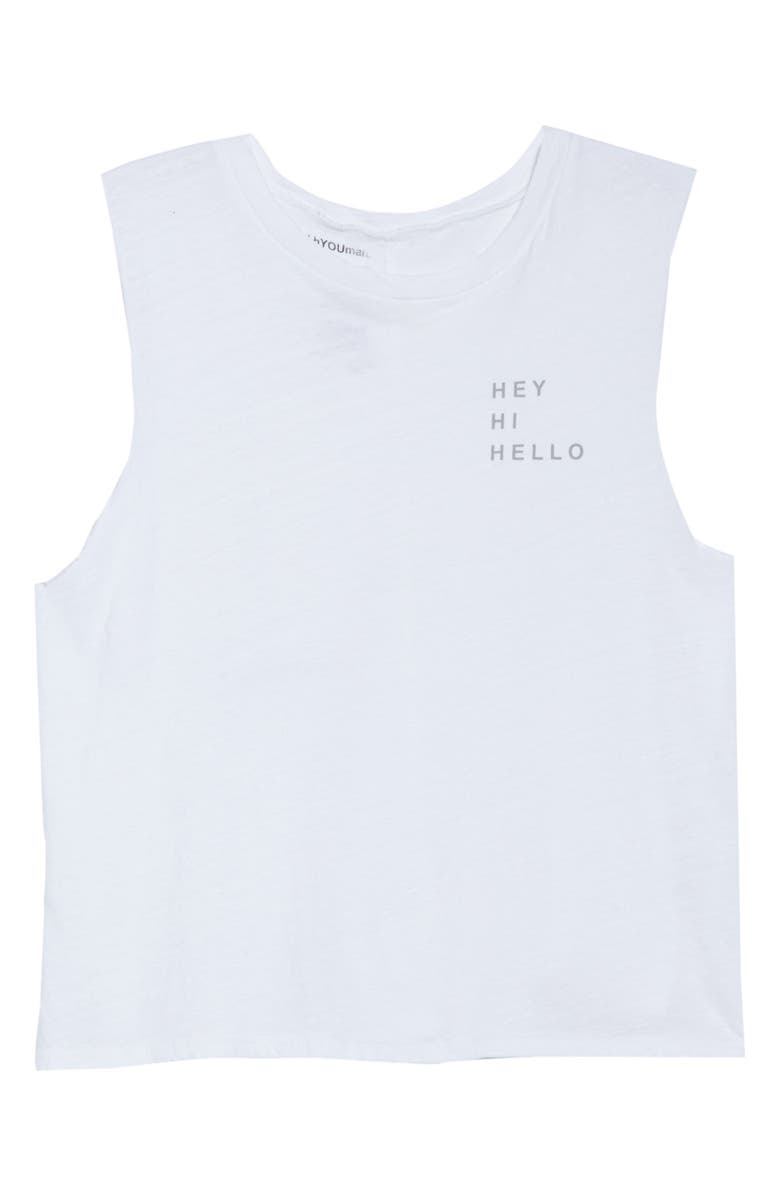 Good Hyouman Lili Hey Hi Hello Tank | Nordstrom