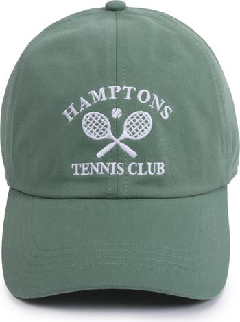David & Young Hamptons Tennis Club Cotton Baseball Cap | Nordstromrack