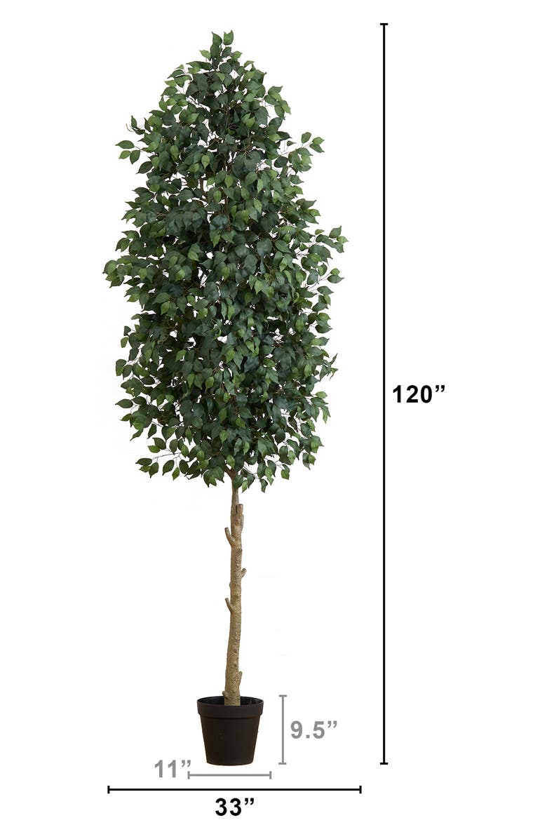NEARLY NATURAL 10 ft. Ficus Tree Artificial Plant | Nordstromrack